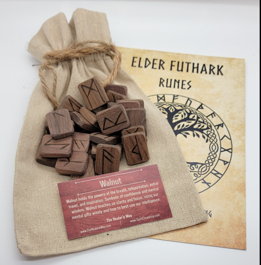 Wooden Runes Finished Sets – The Healer's Way